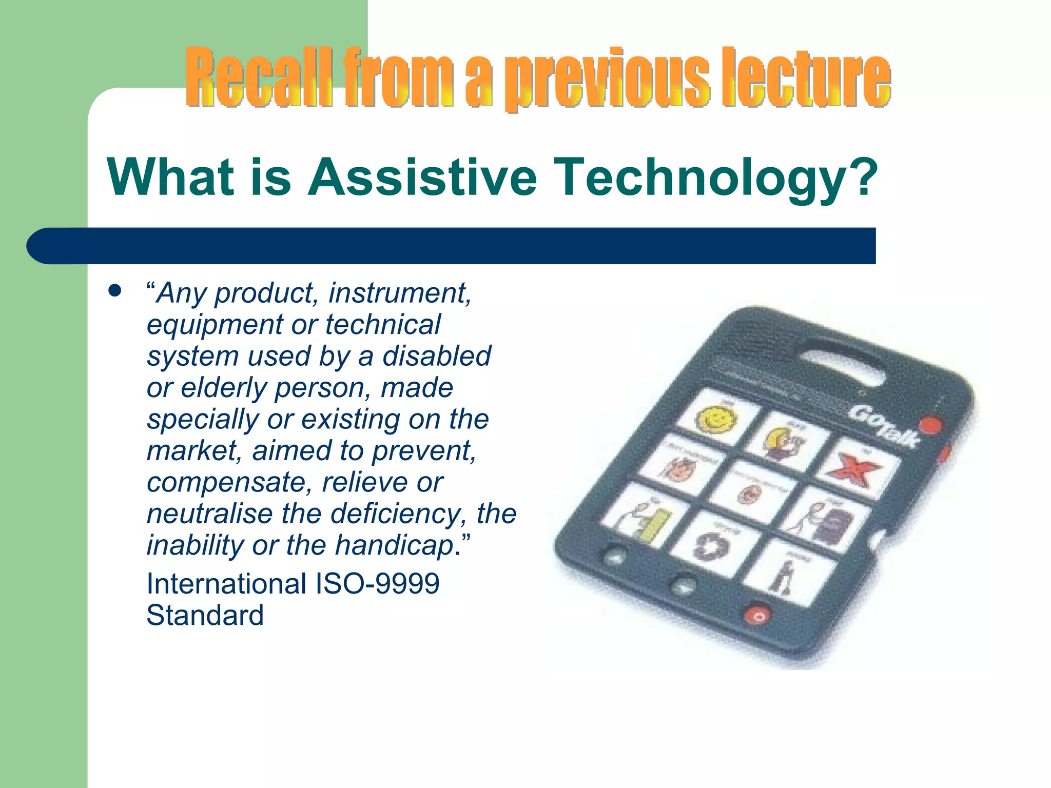 AT Frameworks: The HAAT Model | PPT