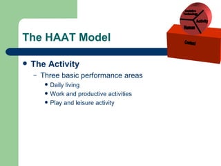 AT Frameworks: The HAAT Model | PPT