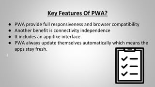 Frameworks and Tools For Developing Progressive Web App | PPT