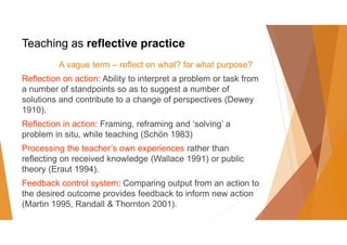 Frameworks for teacher training sessions and workshops pdf | PDF