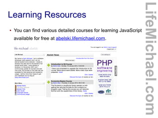 Frameworks in JavaScript | PDF | Web Development | Internet