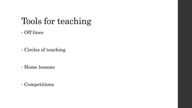 Comparative Framework for Education | PPT