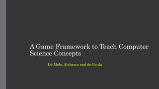 Comparative Framework for Education | PPTX