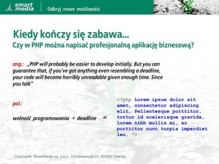 Framework w architekturze SOA | PPT