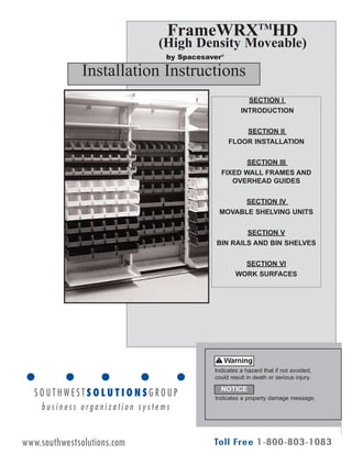 FrameWRX Installation Instructions | PDF
