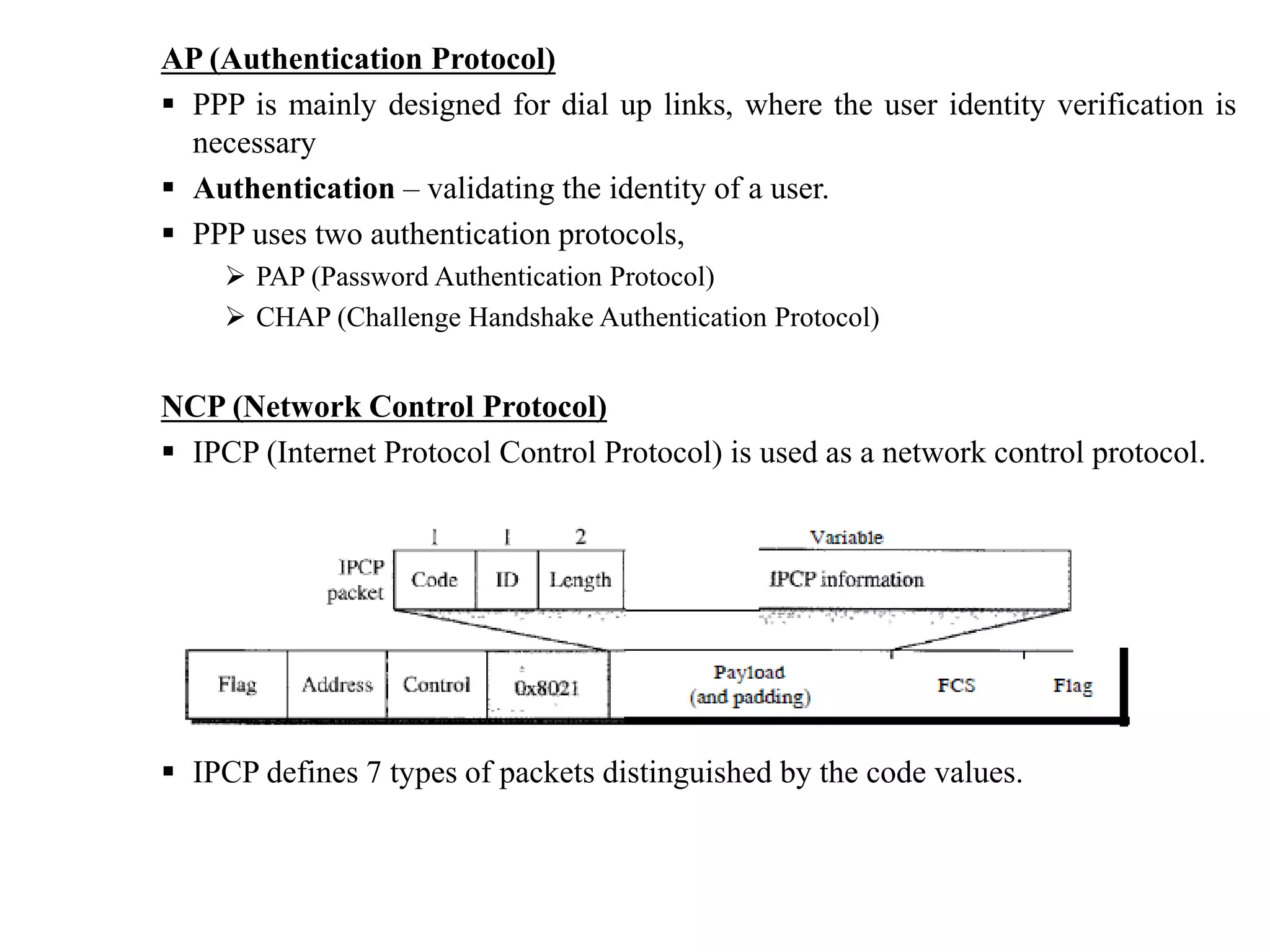 Framing Protocols | PPSX | Computer Networking | Computing