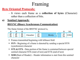 Framing Protocols | PPSX | Computer Networking | Computing