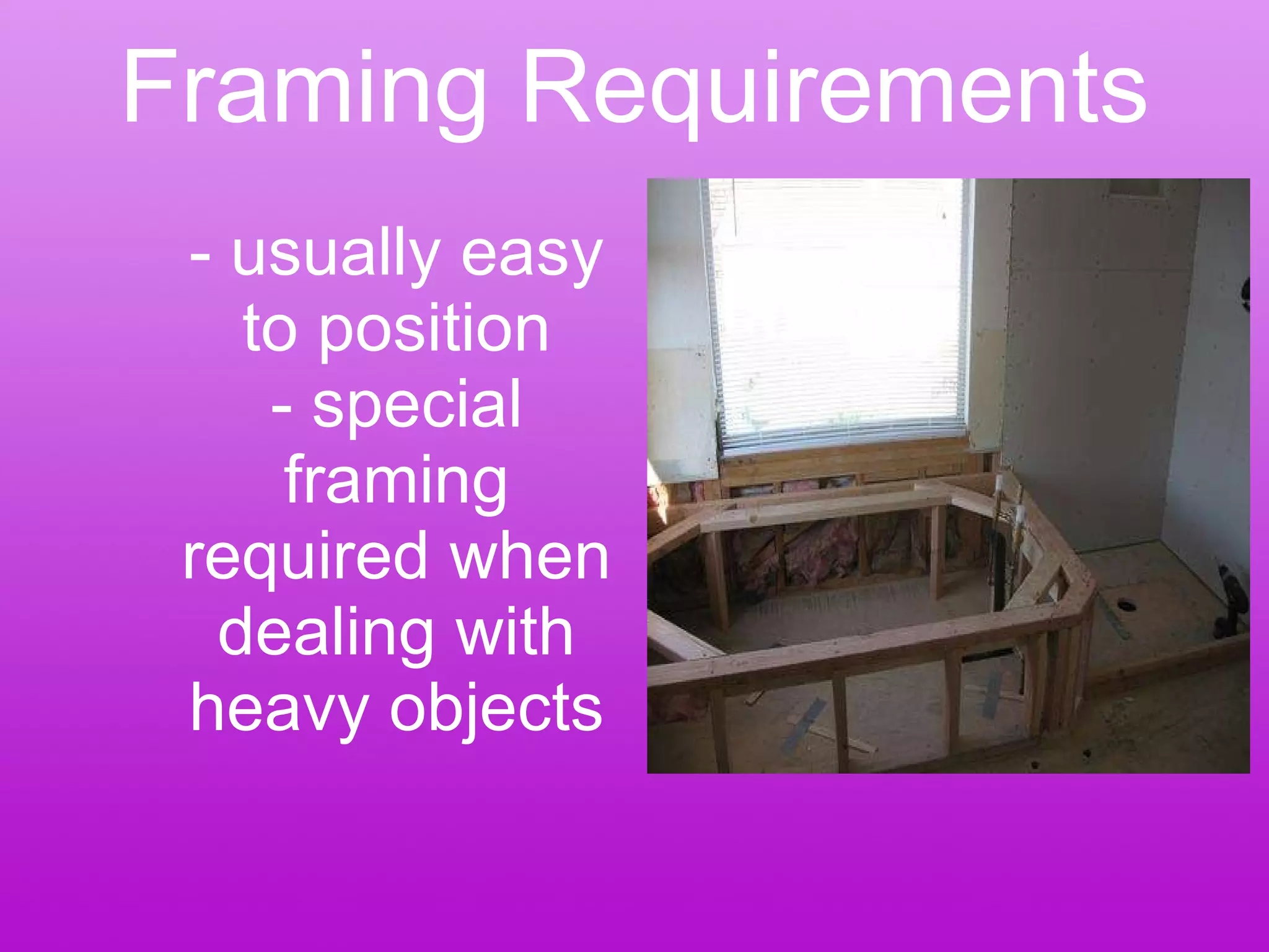 framing requirements | PPT