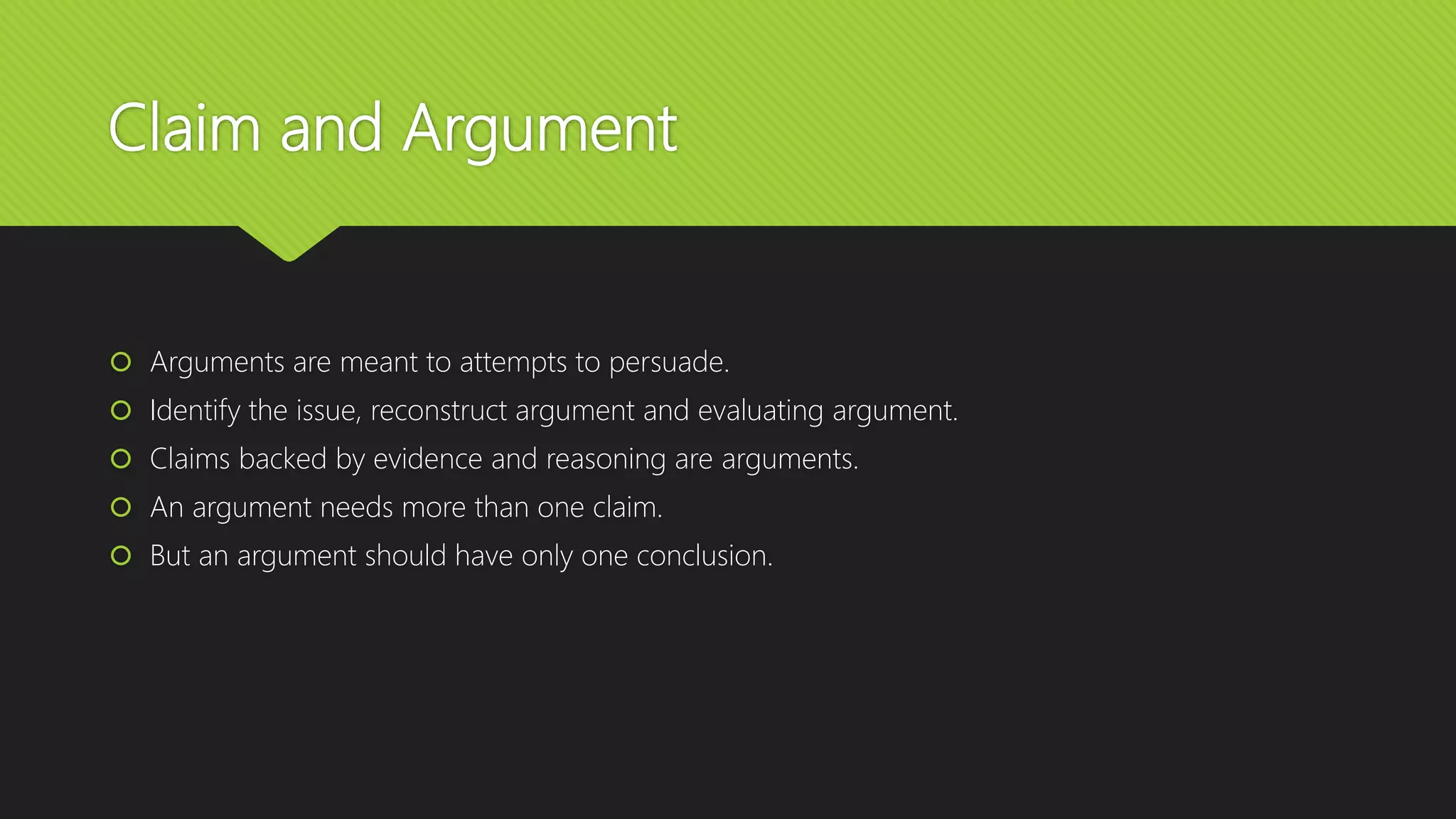 Framing arguments - Research Writing | PPTX
