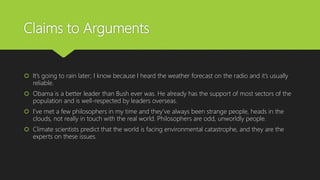 Framing arguments - Research Writing | PPTX