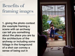 Framing & composition | KEY