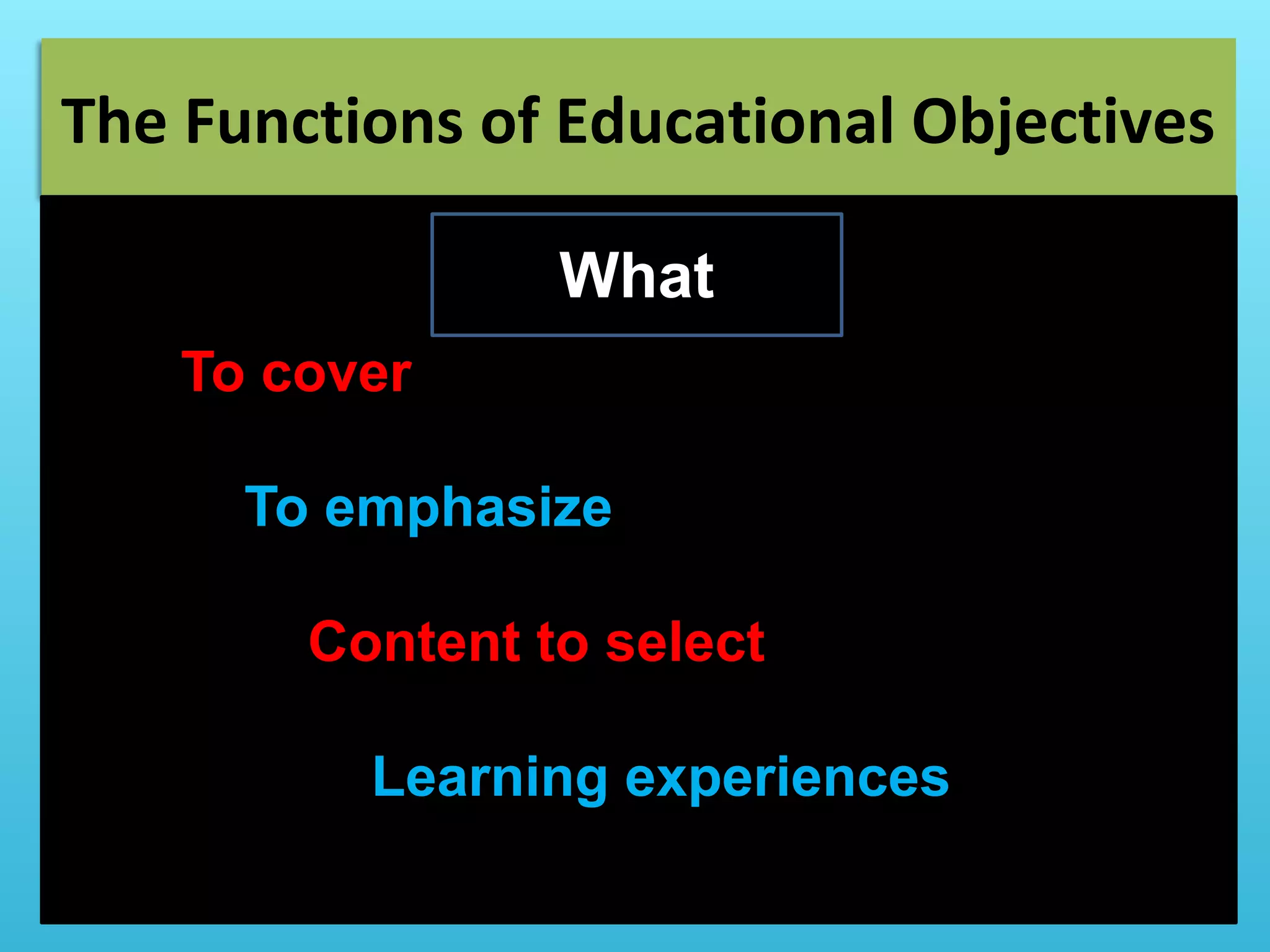 Framing curricular objectives and organisation of contents | PDF