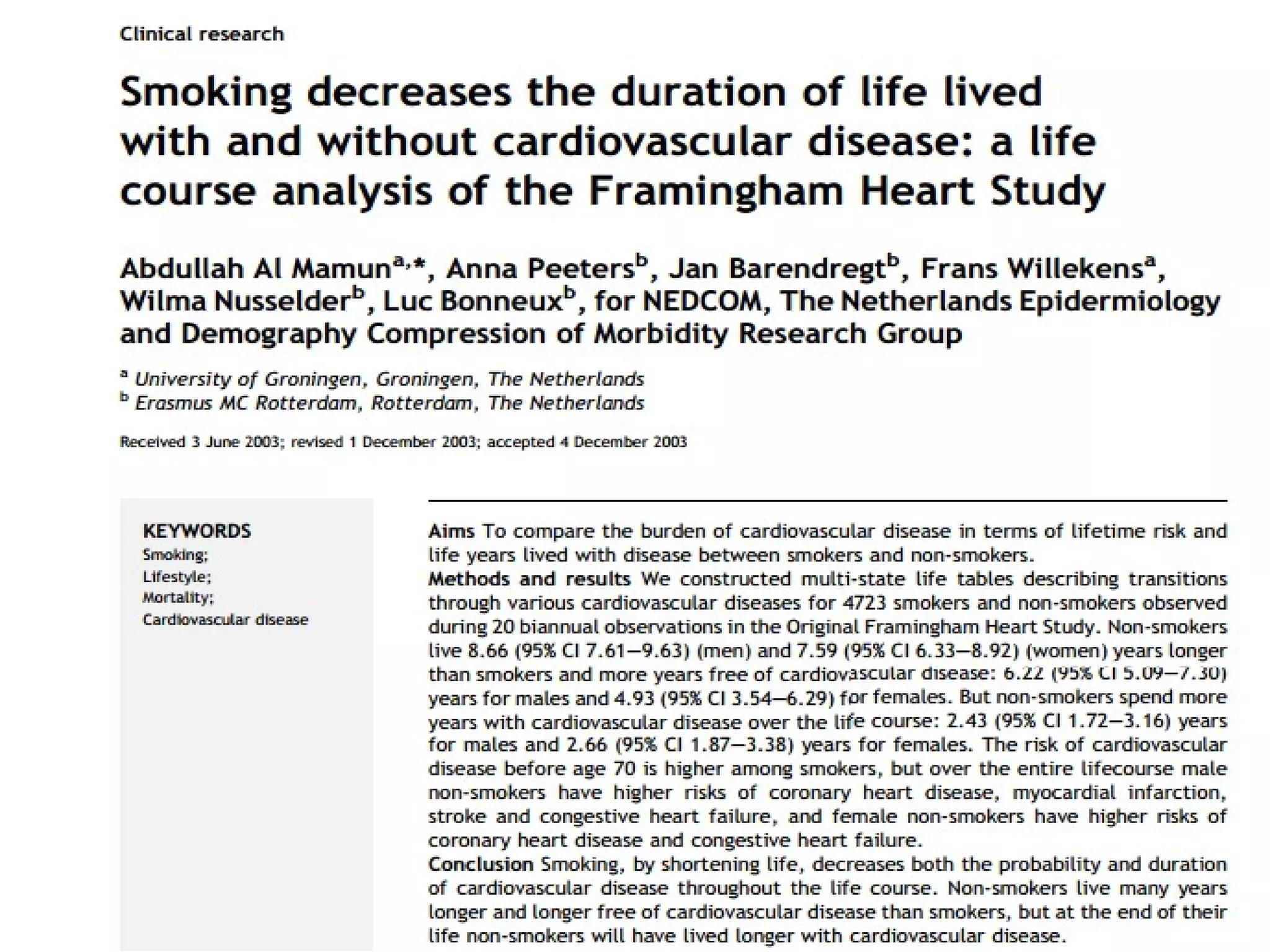 All About Framingham Heart Study | PPT