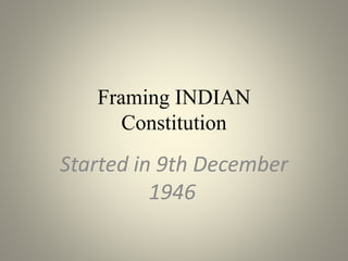 Framing INDIAN.pptx hshshshshshshs.comyshsjshna | PPT