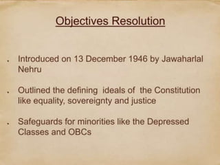 FRAMING OF CONSTITUTION.pptx for class 12th | PPTX