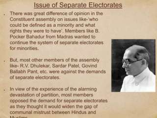 FRAMING OF CONSTITUTION.pptx for class 12th | PPTX