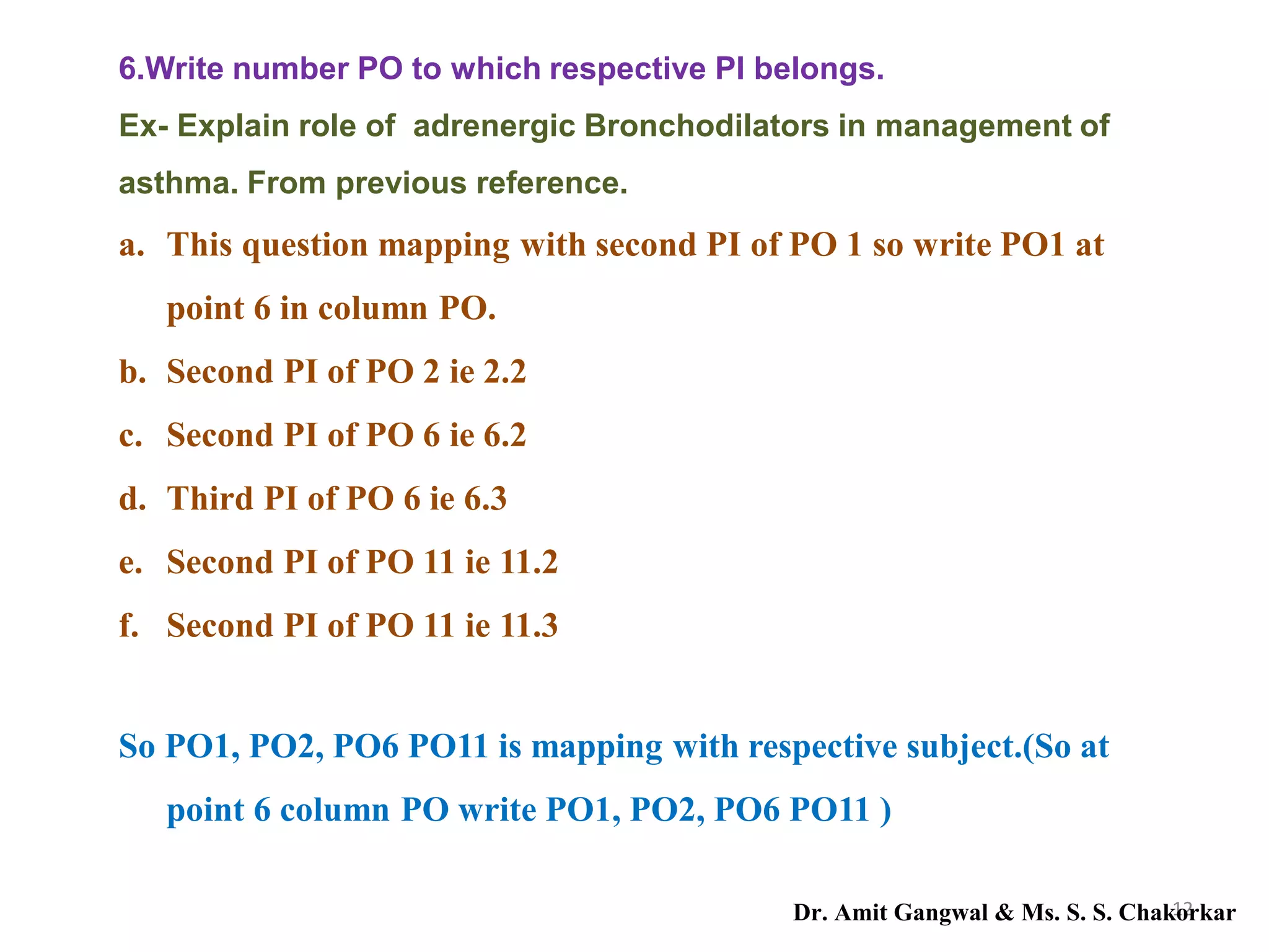 Framing of question paper AICTE exam reforms Dr. Amit Gangwal nba | PDF