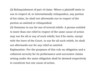 Framing of suit | PPTX