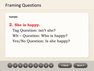 Framing questions | PPT