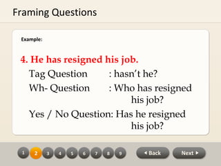Framing questions | PPT