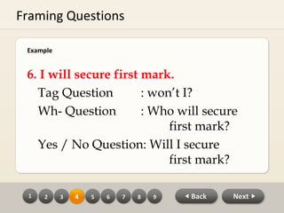 Framing questions | PPT