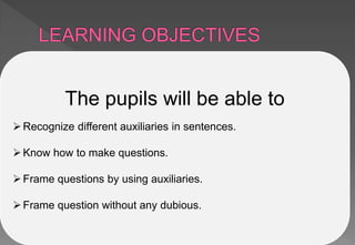 Framing questions school purpose | PPTX