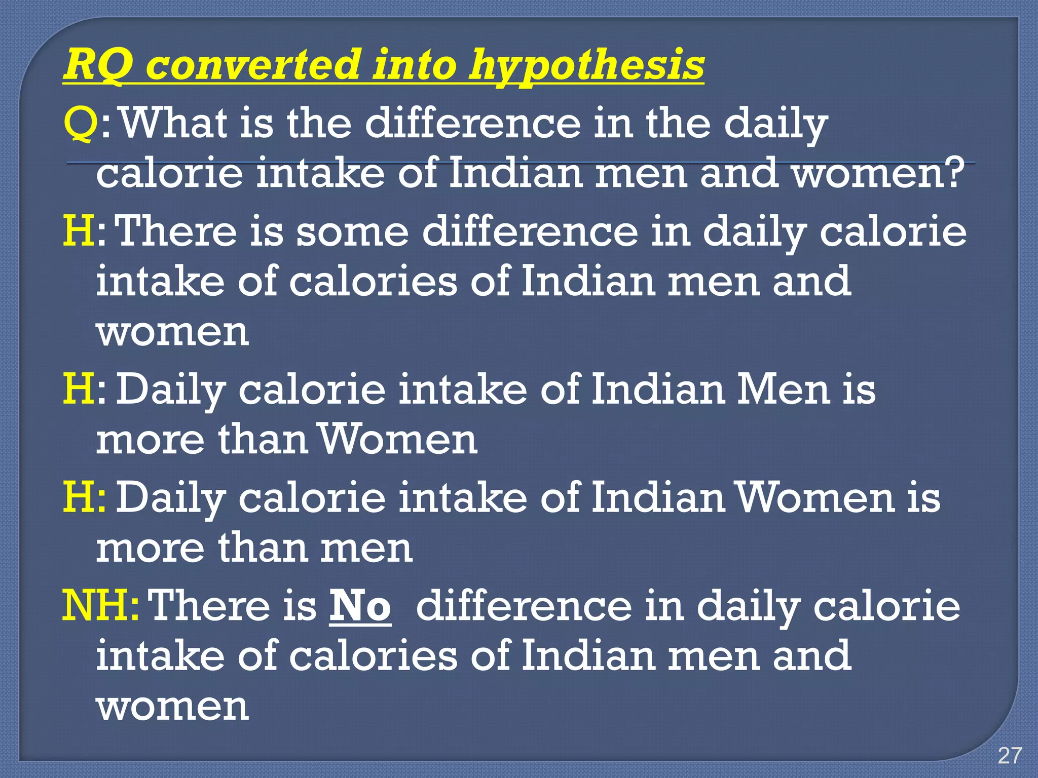 Framing research question | PDF