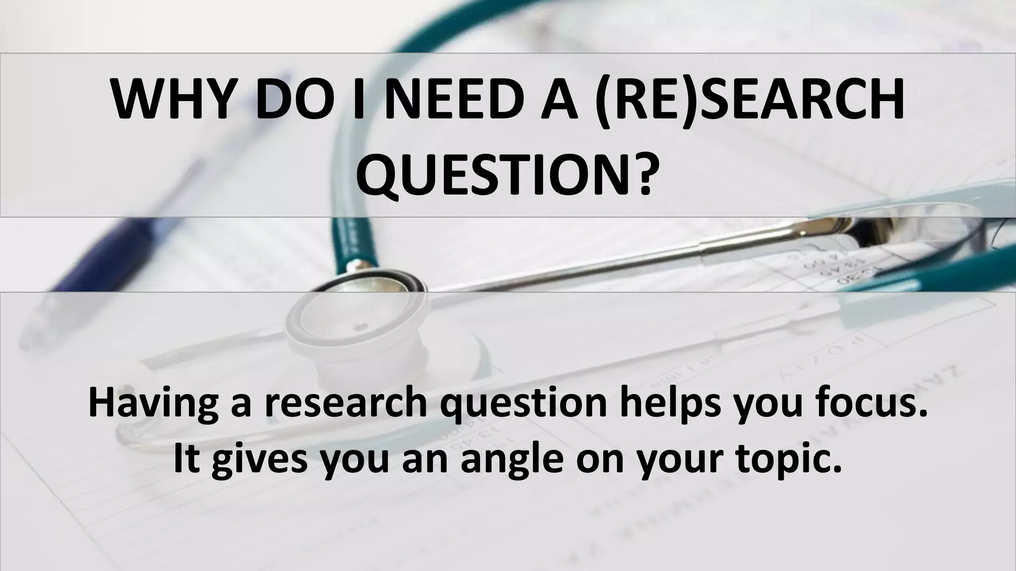 Framing research question on nature | PPTX