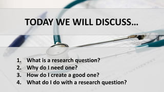 Framing research question on nature | PPTX