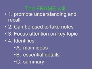Framing Routine Cap6 B Fms | PPT