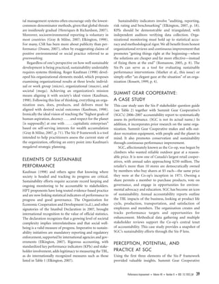 Framing Sustainable Performance K.Carleton Final | PDF