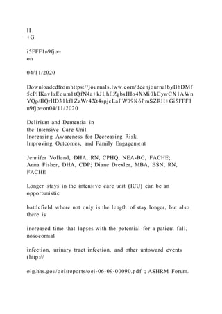 Framing the Research Question PICO (T) Evidence-based mod | DOCX