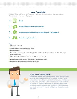 Framing yourlegacyestateplanning0713 | PDF