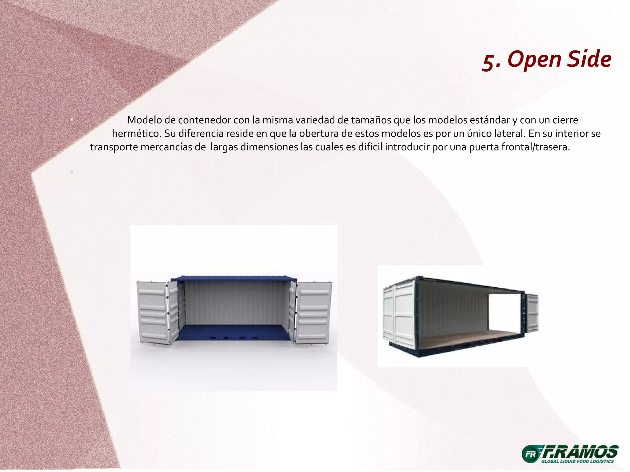 Tipos de contenedores de transporte | PPT
