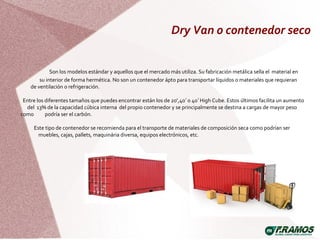 Tipos de contenedores de transporte | ODP
