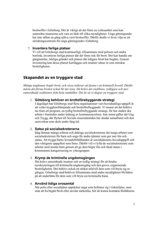 Framtidstro för alla unga i Göteborg | PDF