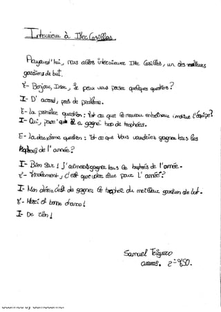 Français.dialogue 2 eso | PDF