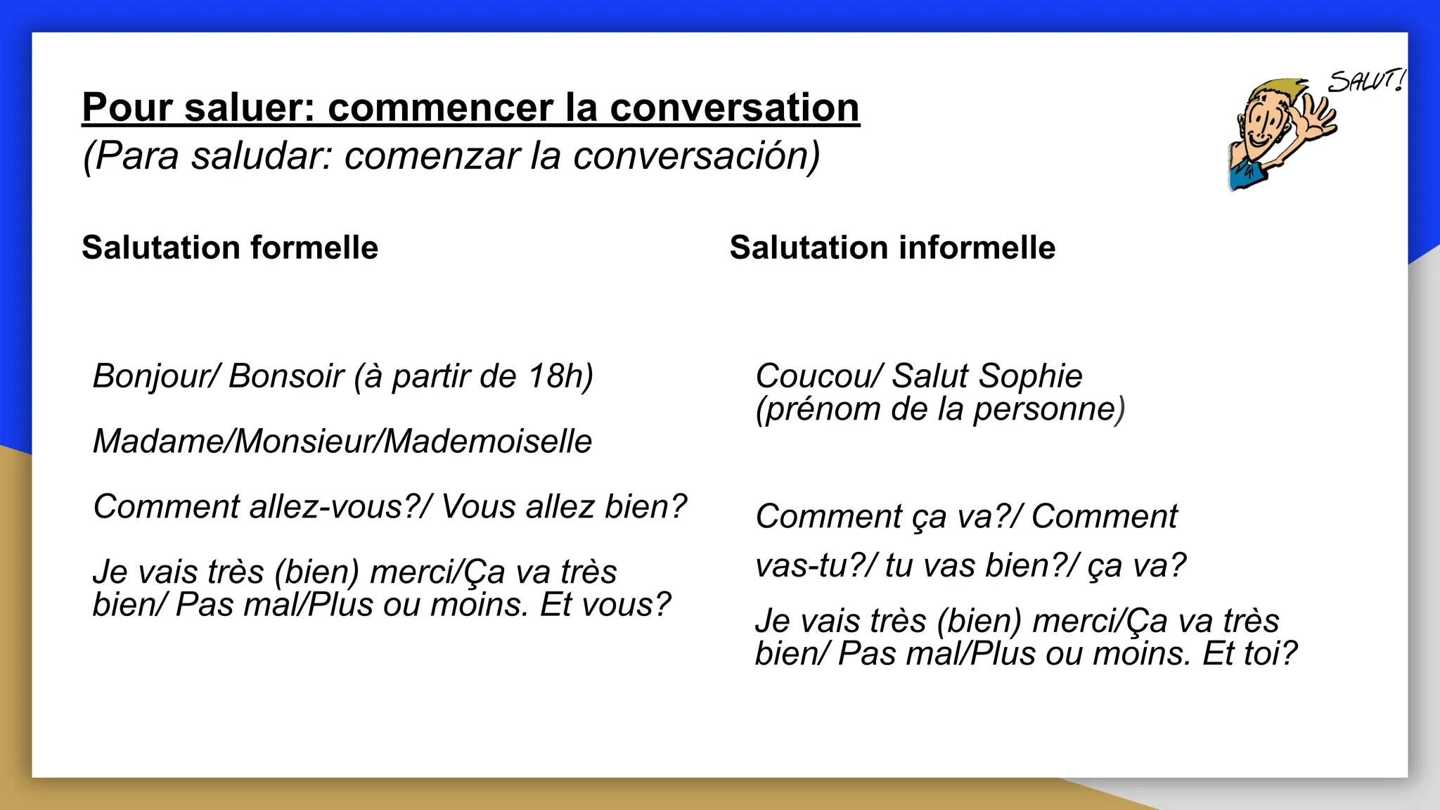 Français- Cours 1 saludos diálogos formales e informales.pdf