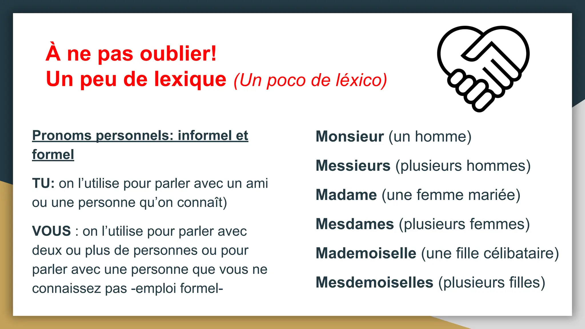 Français- Cours 1 saludos diálogos formales e informales.pdf