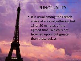 France and their habits | PPTX