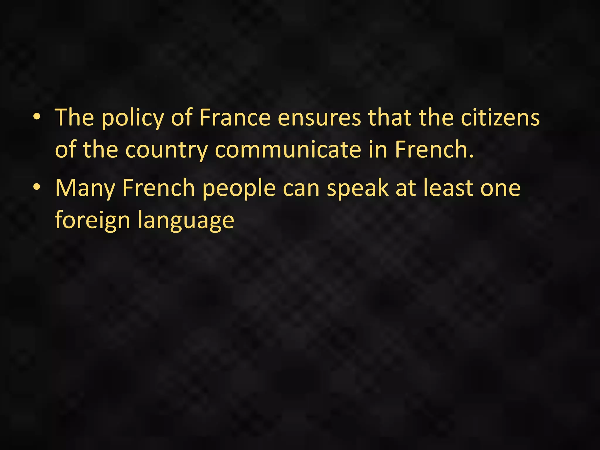 Short presentation about France | PPTX