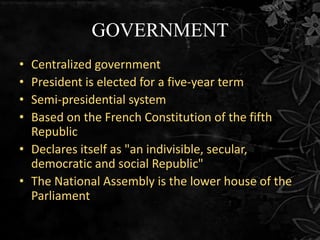 Short presentation about France | PPTX