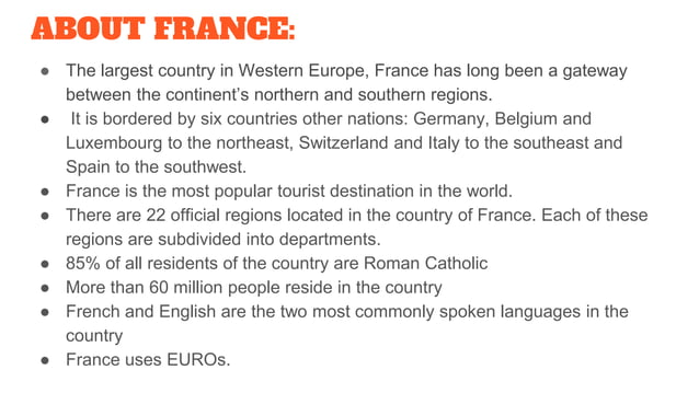 About France | PPTX