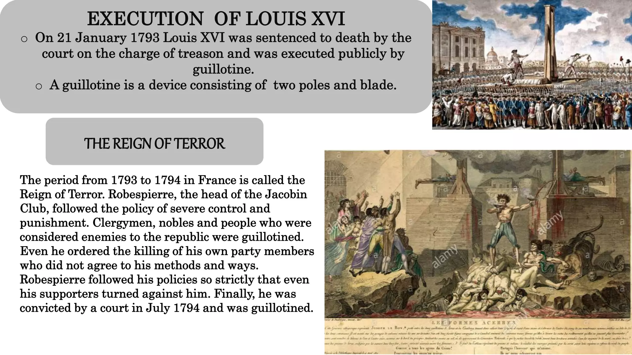 France abolishes monarchy and becomes republic (french revolution) | PPTX
