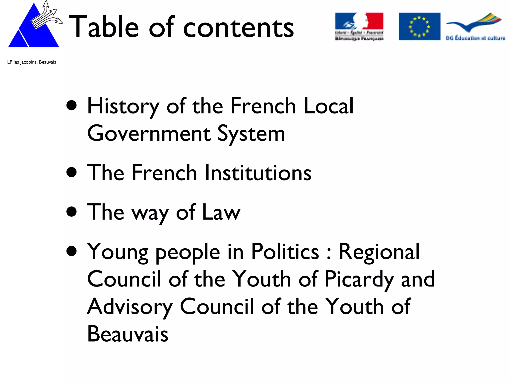 France and its political system | PPT