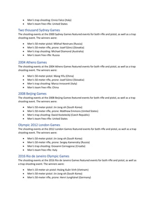 France Olympic Olympic Shooting Complete History and Olympic Paris.pdf