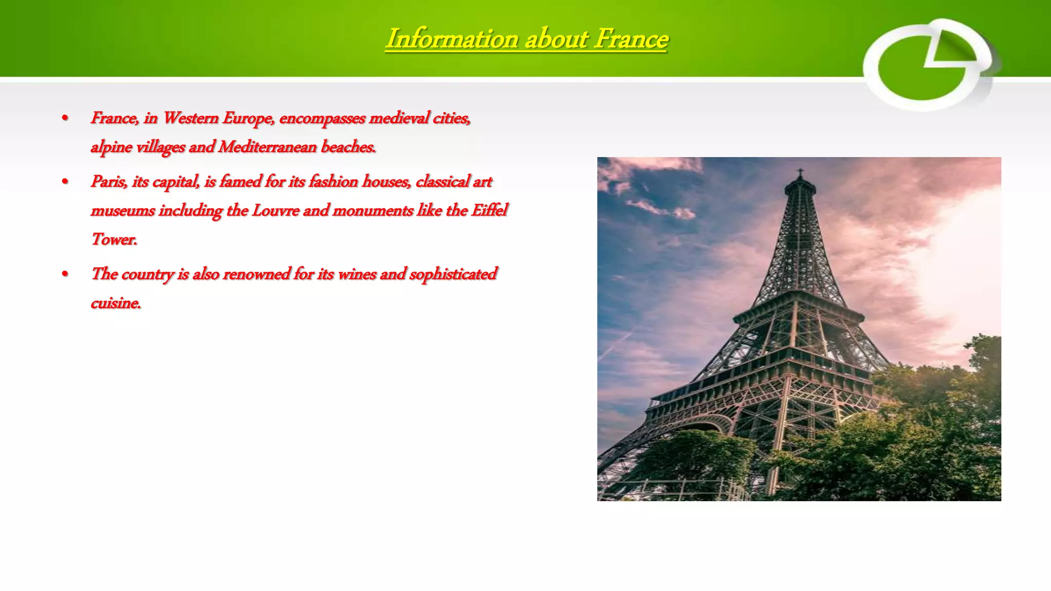 France Power Point Presentation | PPTX