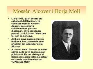 Francesc De Borja Moll | PPT
