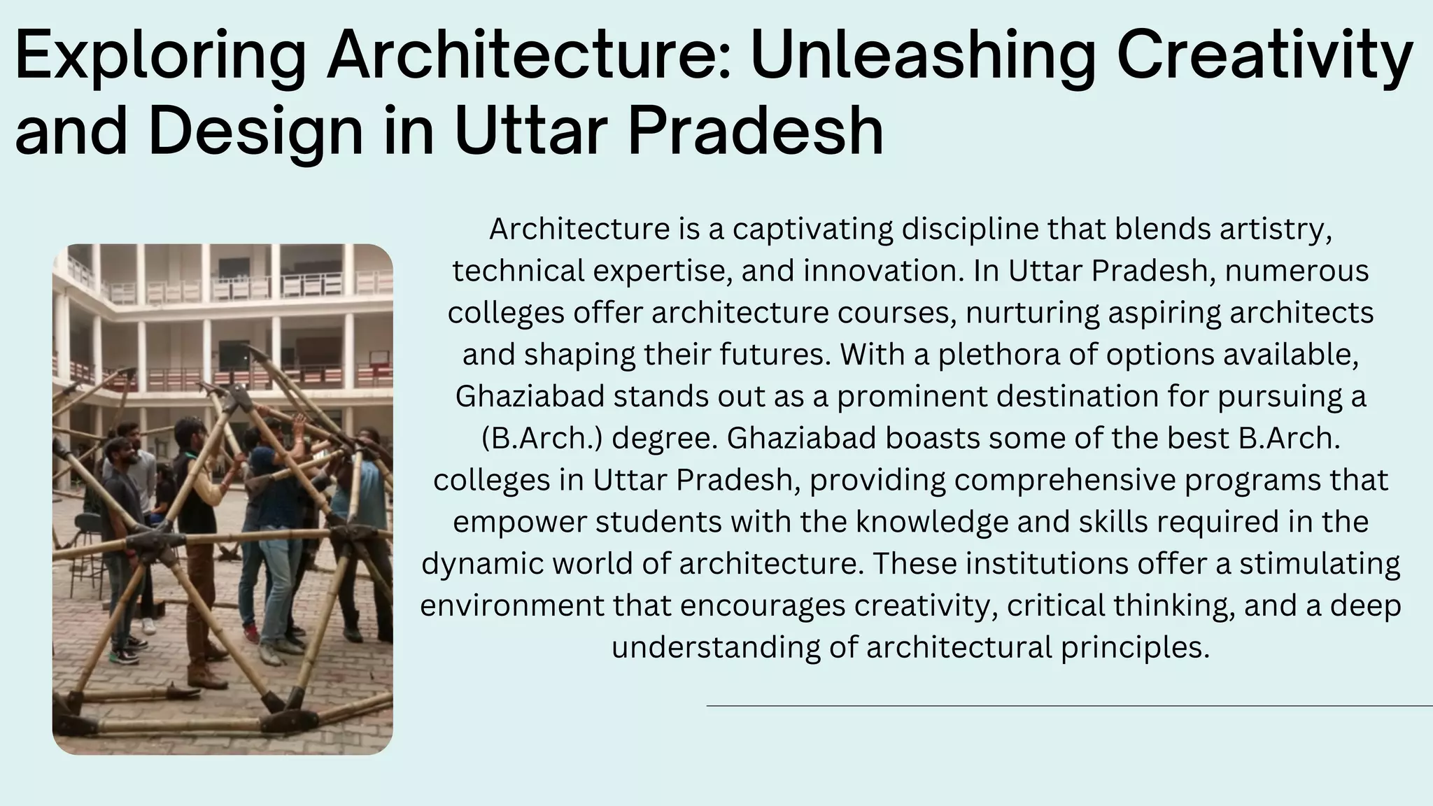 Exploring Architecture: Unleashing Creativity and Design in Uttar ... Exploring Architecture: Unleashing Creativity and Design in Uttar ...