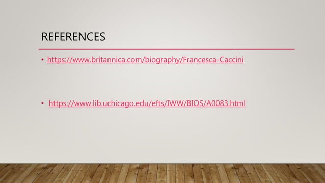 Francesca Caccini Presentation | PPT